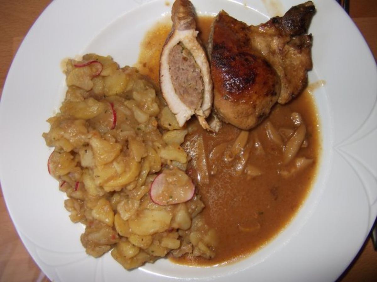 Gefüllte Kotelett Dieter´s Art - Rezept - kochbar.de