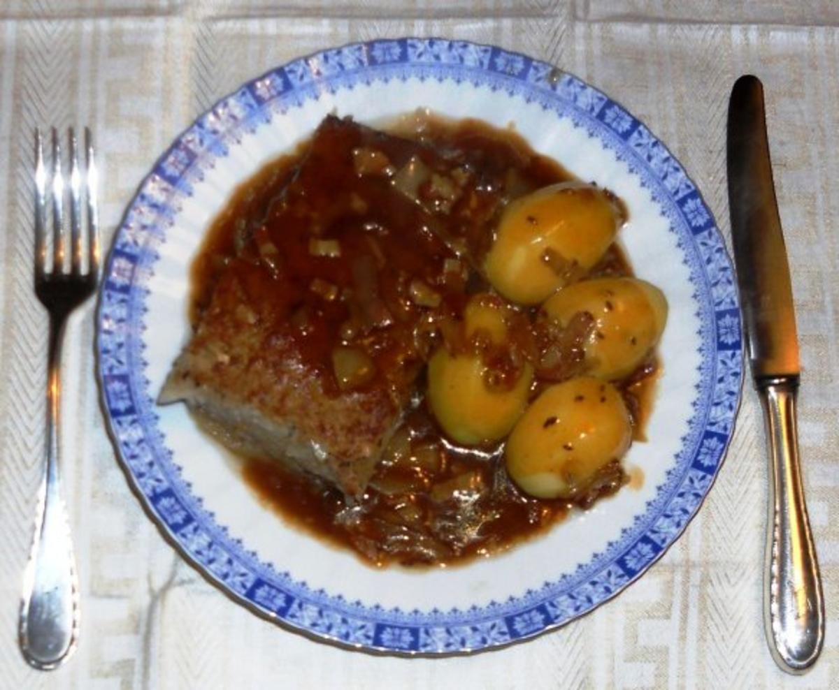 Schichtkohl à la \"Oòrndrasch\". Aus dem Backofen und wirklich in ...