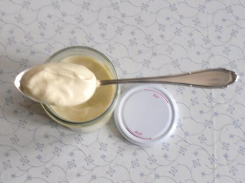 Oma Friede`s ganz schnell, selbstgemachte Mayonnaise Rzpt um 1958 ...