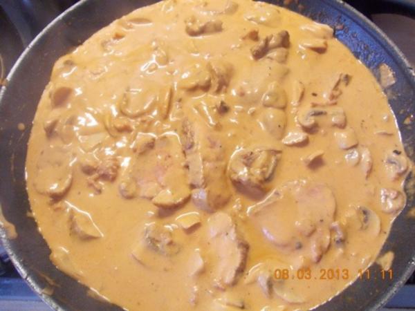 Champignon Filetpfanne - einfach - 133 kcal/100g