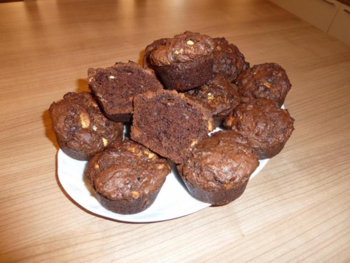 Triple Chocolate Chip Muffins - Rezept mit Bild - kochbar.de