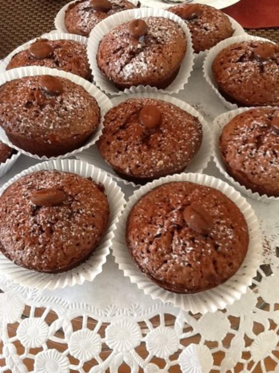 Muffins a la Mousse -au-chocolat - Rezept - kochbar.de