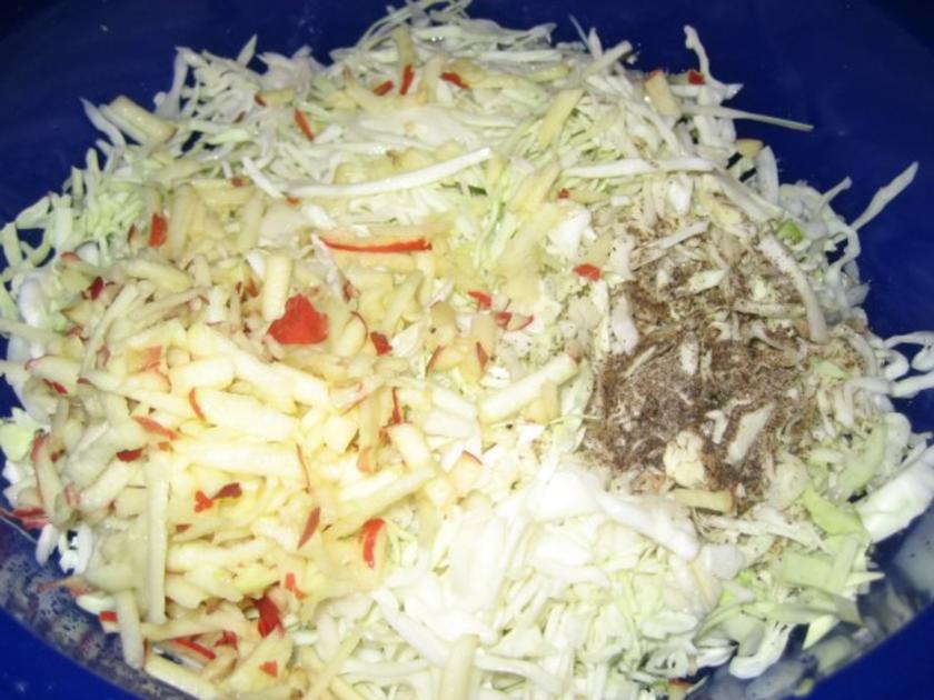 Spitzkohl Salat - schnell - 174 kcal/100g