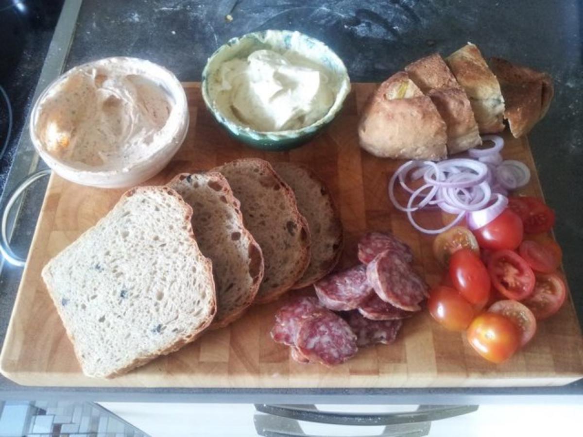 Kleine Brotzeit - schnell & einfach - 115 kcal/100g