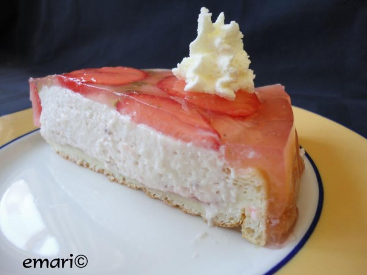 Erdbeer Frucht Creme Torte - Rezept mit Bild - kochbar.de