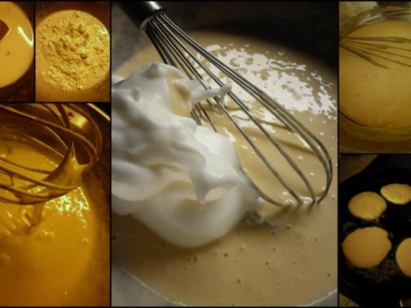 Hefeplinsen mit Apfelkompott - schnell & einfach - von schwarzmond