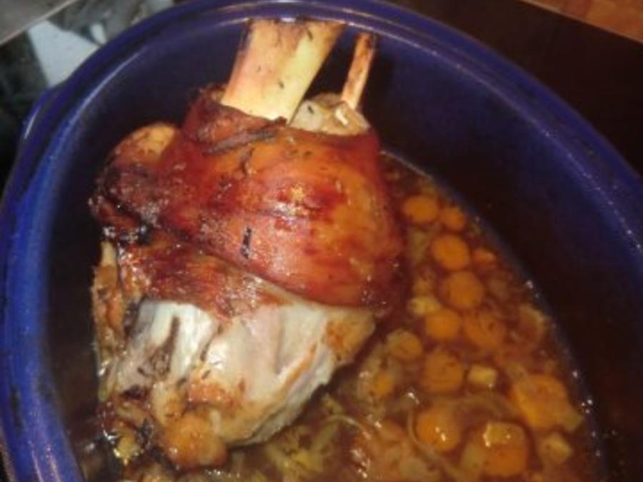 Schweinshaxe - einfach - 323 kcal/100g