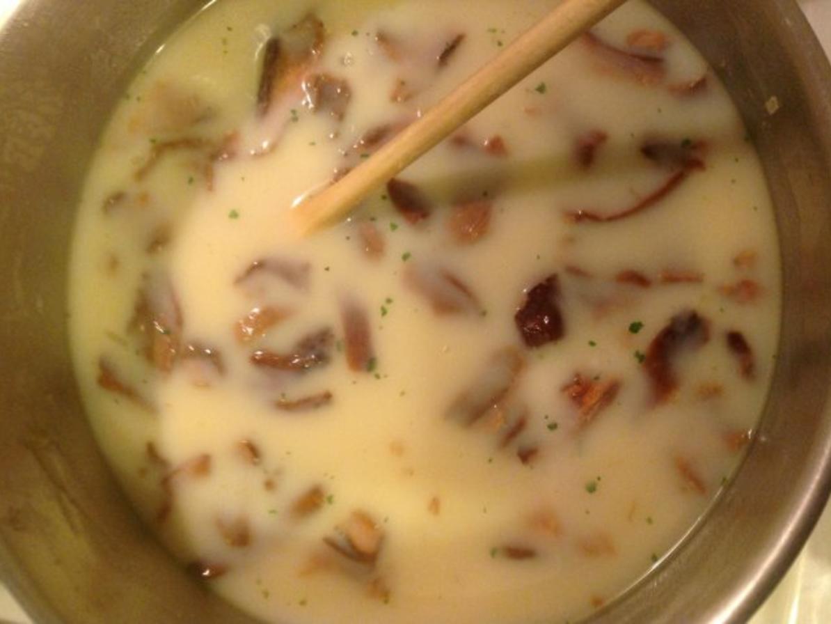 Cremige Pilzsuppe - einfach - von nannsi