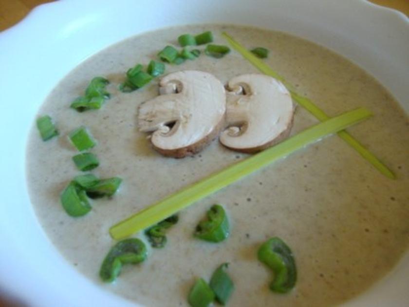 Champignoncremesuppe - einfach - von SuppenGeniesser