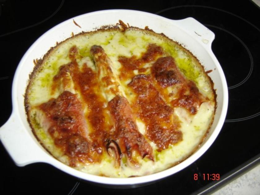 Spargel Schinkenröllchen - einfach - 323 kcal/100g