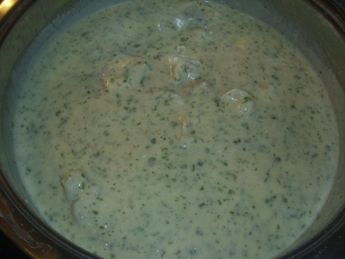 Fischragout in Kräuter Senf Sosse - einfach - von Hoenowbear