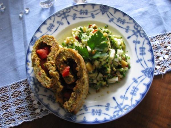 Gemüse: Zucchini Roulade - einfach - von saturnia