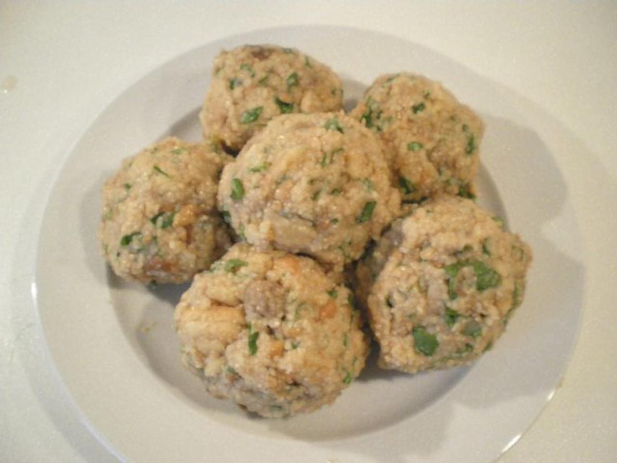 Semmelknödel \"gemischt\" - Rezept mit Bild - kochbar.de