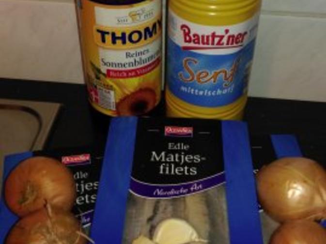 Senf Öl Hering - schnell & einfach - 566 kcal/100g