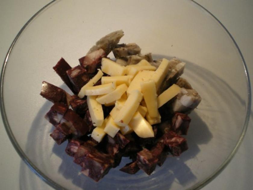 Pressack Rot Weiss sauer mit Kapern - einfach - 212 kcal/100g