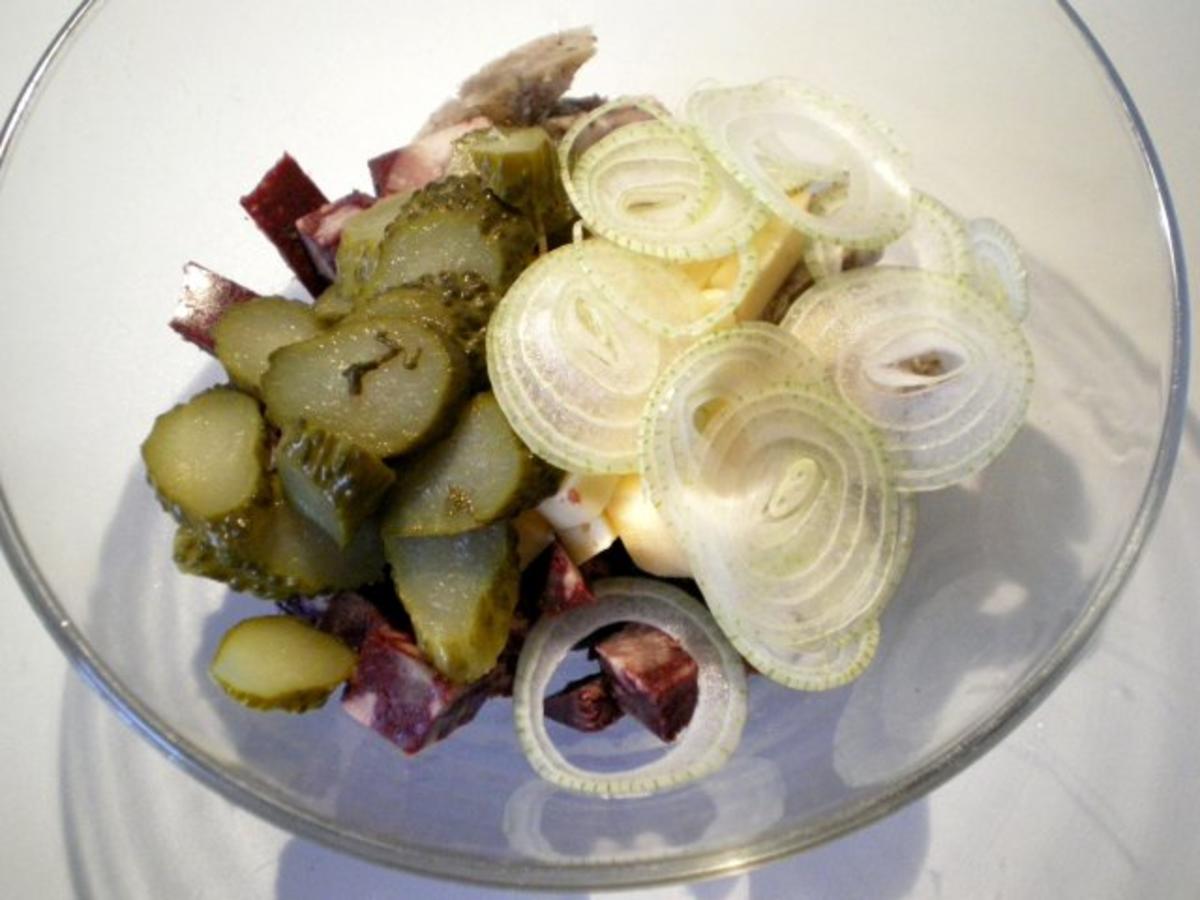 Pressack Rot Weiss sauer mit Kapern - einfach - 212 kcal/100g