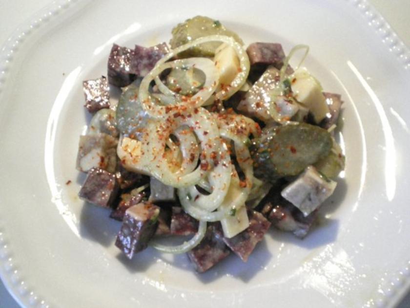 Pressack Rot Weiss sauer mit Kapern - einfach - 212 kcal/100g