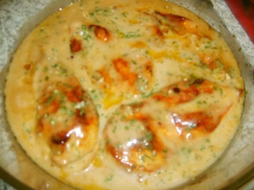 Bunte Ebli Pfanne mit Hähnchenbrustfilet - 179 kcal/100g