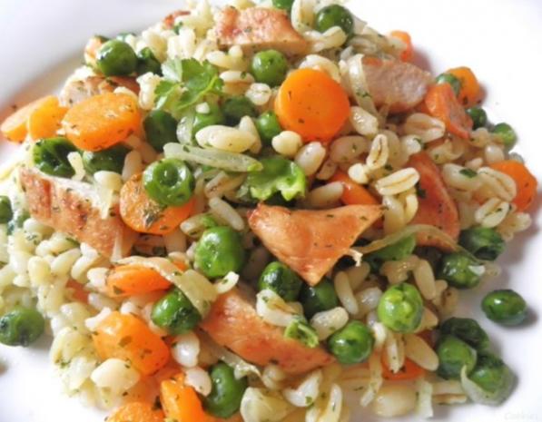 Ebly - Hähnchen - Gemüse - Pfanne ... - Rezept - kochbar.de