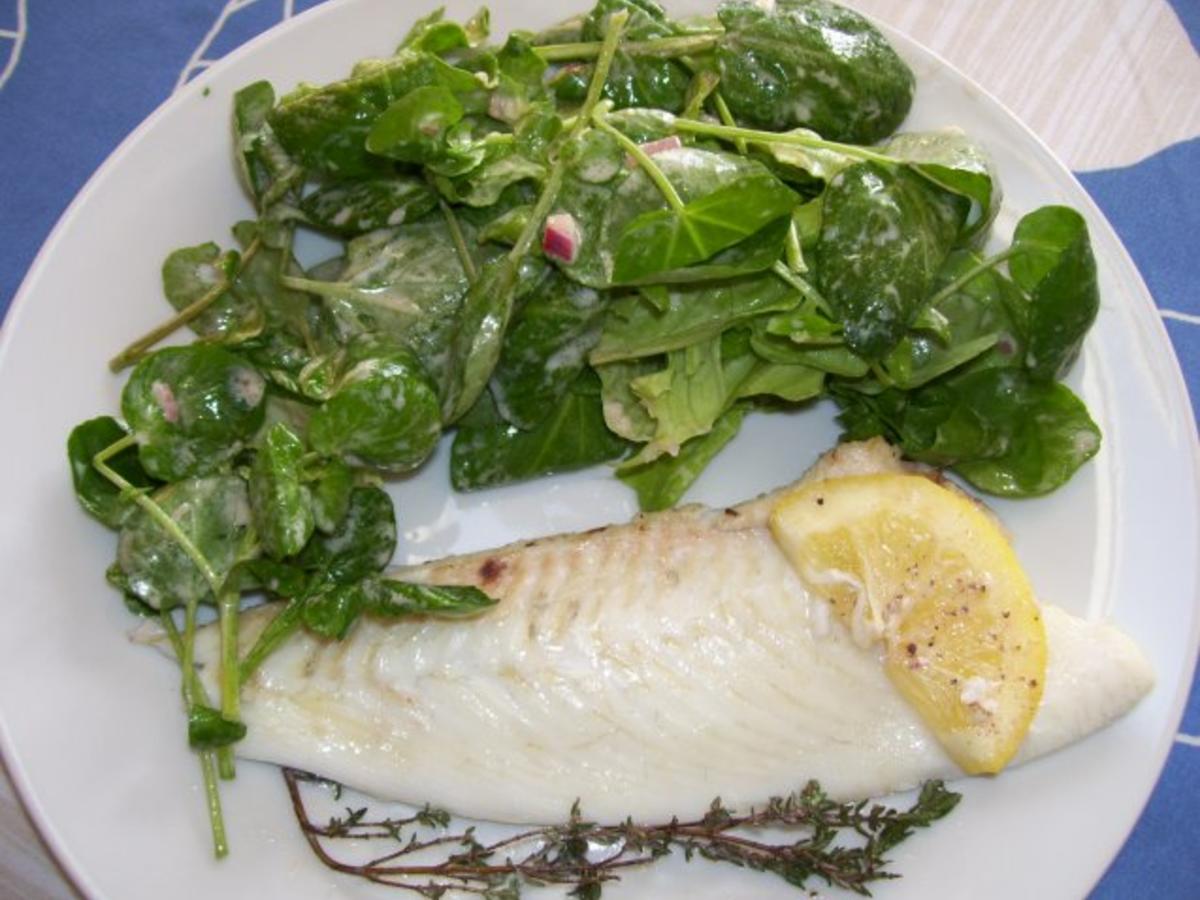 Barbue au four/ Glattbutt im Ofen - schnell & einfach - von Radhexe52