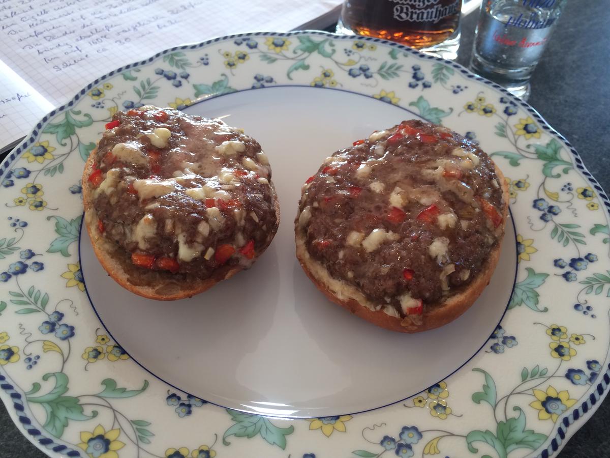 Papas bunte Gehacktesbrötchen aus dem Ofen - einfach - von Doktor_Tommy