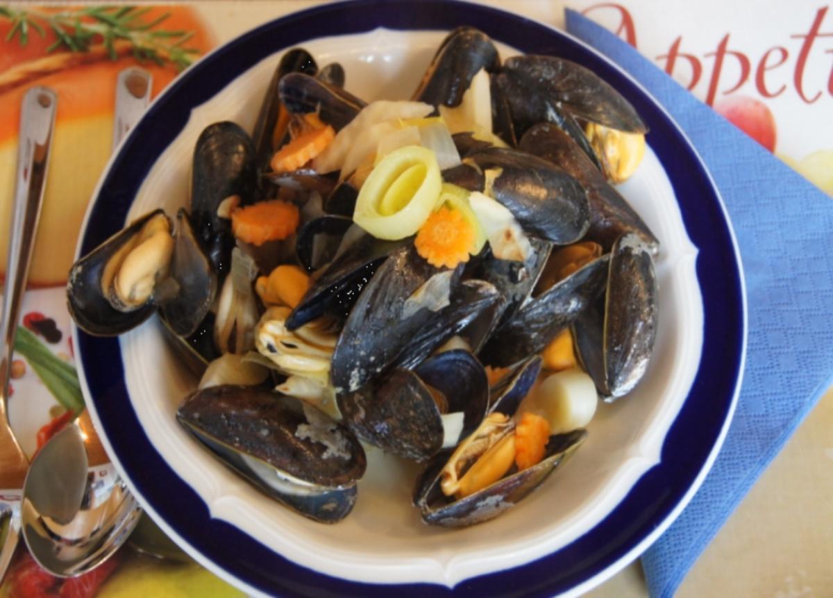 Miesmuscheln ( Hier: Föhrer Muscheln ! ) - Rezept mit Bild - kochbar.de