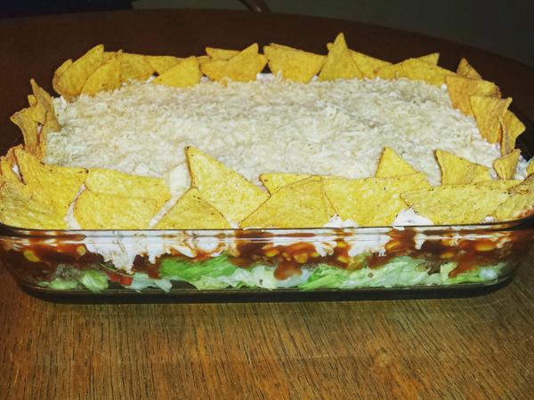 Taccosalat Tacco Salat Schichtsalat Tacco Salat - einfach - 153 kcal/100g