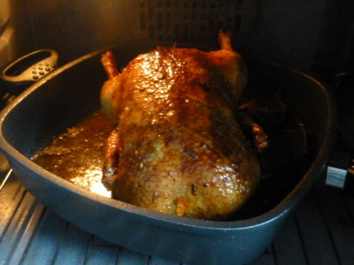 Ente mit Sojasaucen Ahornsirup Lack und mariniertem Rotkohl - einfach ...