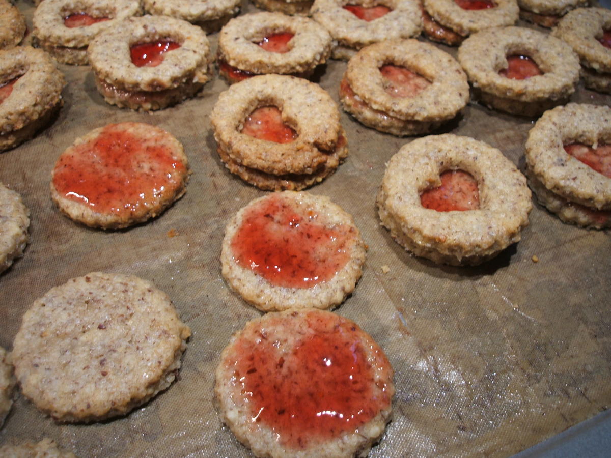 Plätzchen: Linzer Spitzbuben - Rezept mit Bild