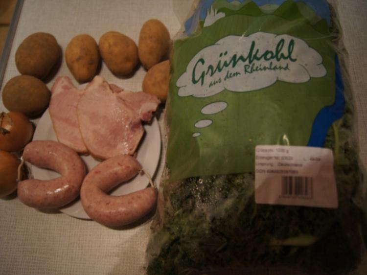 Brauner Kohl II mit Kassler Kotelett und frischer Bregenwurst - einfach ...