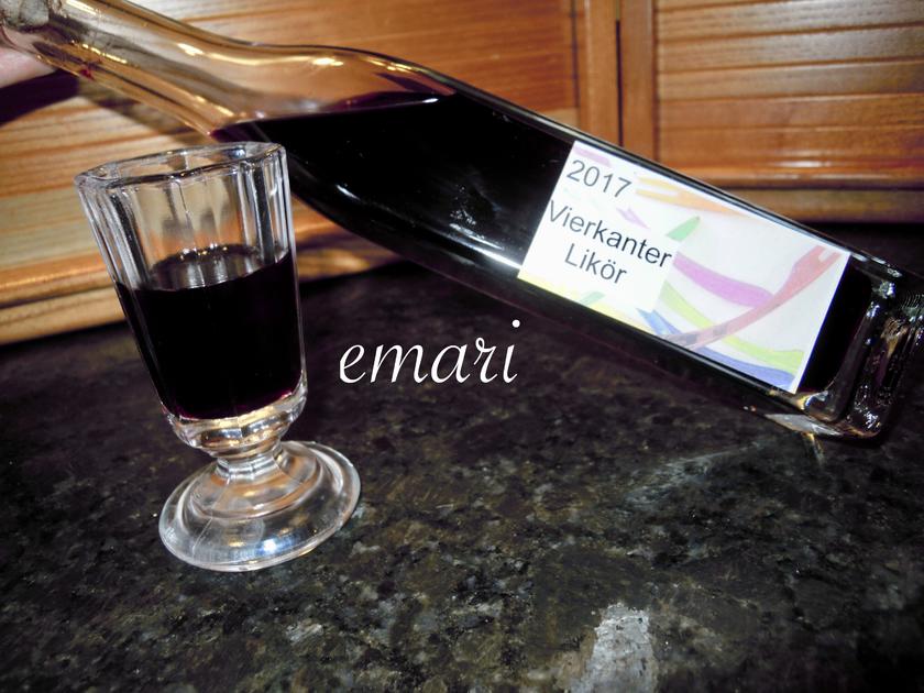 4 Kanter Likör - einfach - von emari
