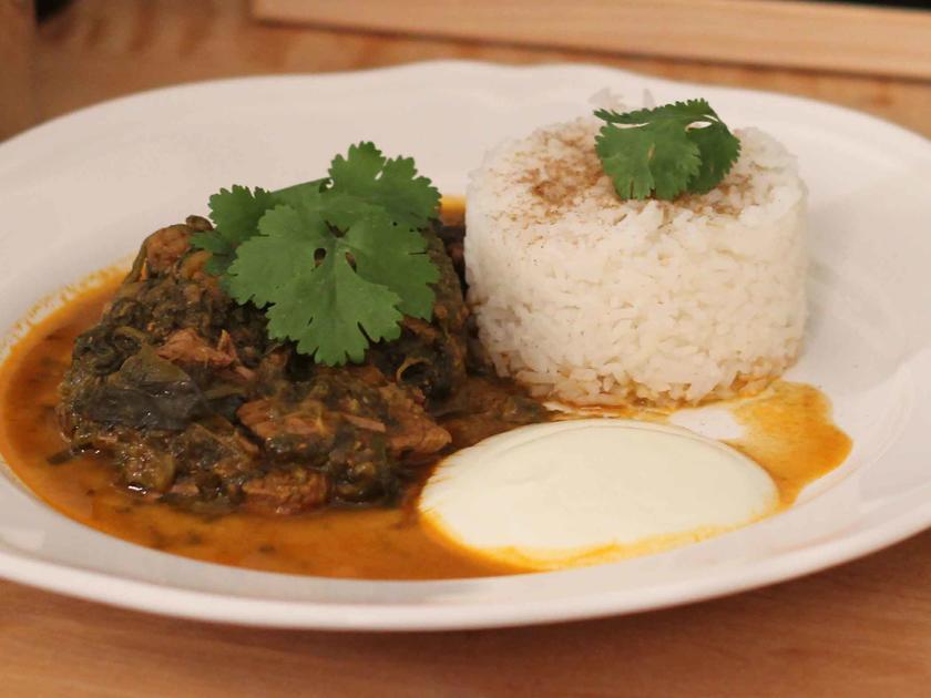 Beef Saag - einfach - von Das perfekte Dinner