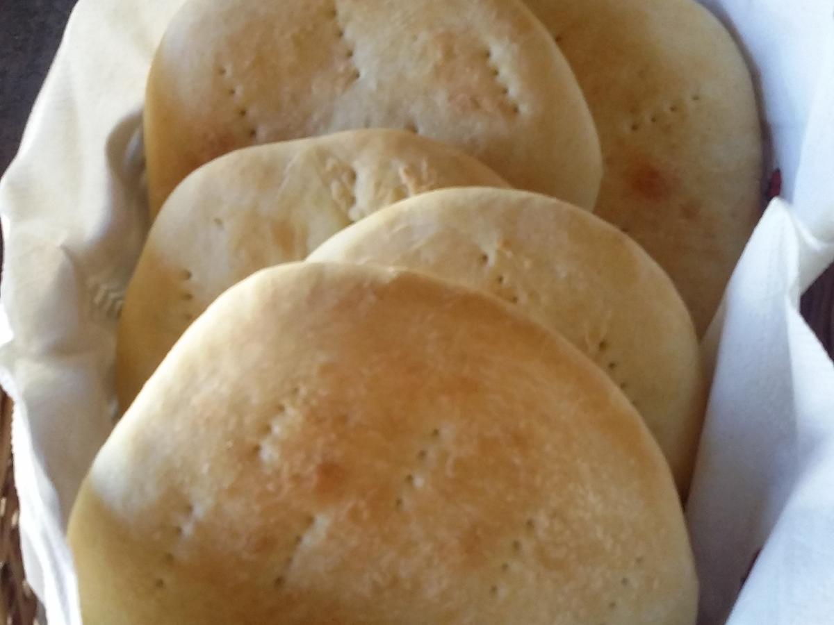 Griechisches Pita Brot - einfach - von barbara62