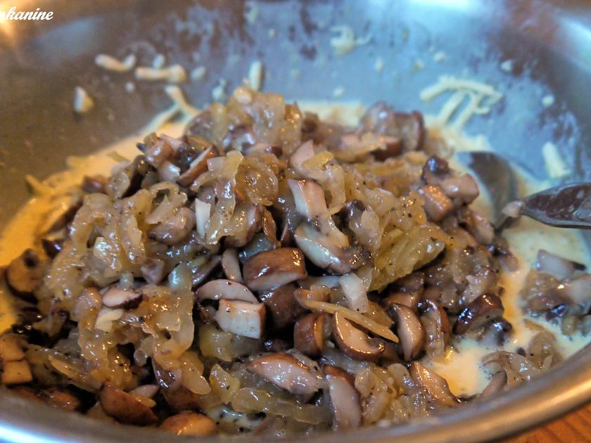 Champignon Kartoffel Tarte - 326 kcal/100g