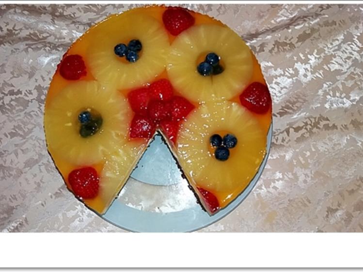 Obsttorte mit Quark Puddingcreme Füllung - einfach - von 2010Herford
