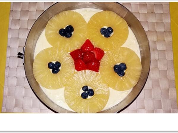 Obsttorte mit Quark Puddingcreme Füllung - einfach - von 2010Herford