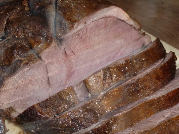 Hirschkeule in Pflaumensoße -NT Gegart- - einfach - von sTinsche