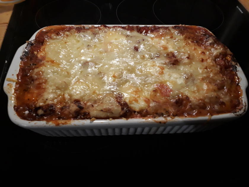 Süßkartoffel Brokkoli Lasagne - schnell & einfach - 163 kcal/100g