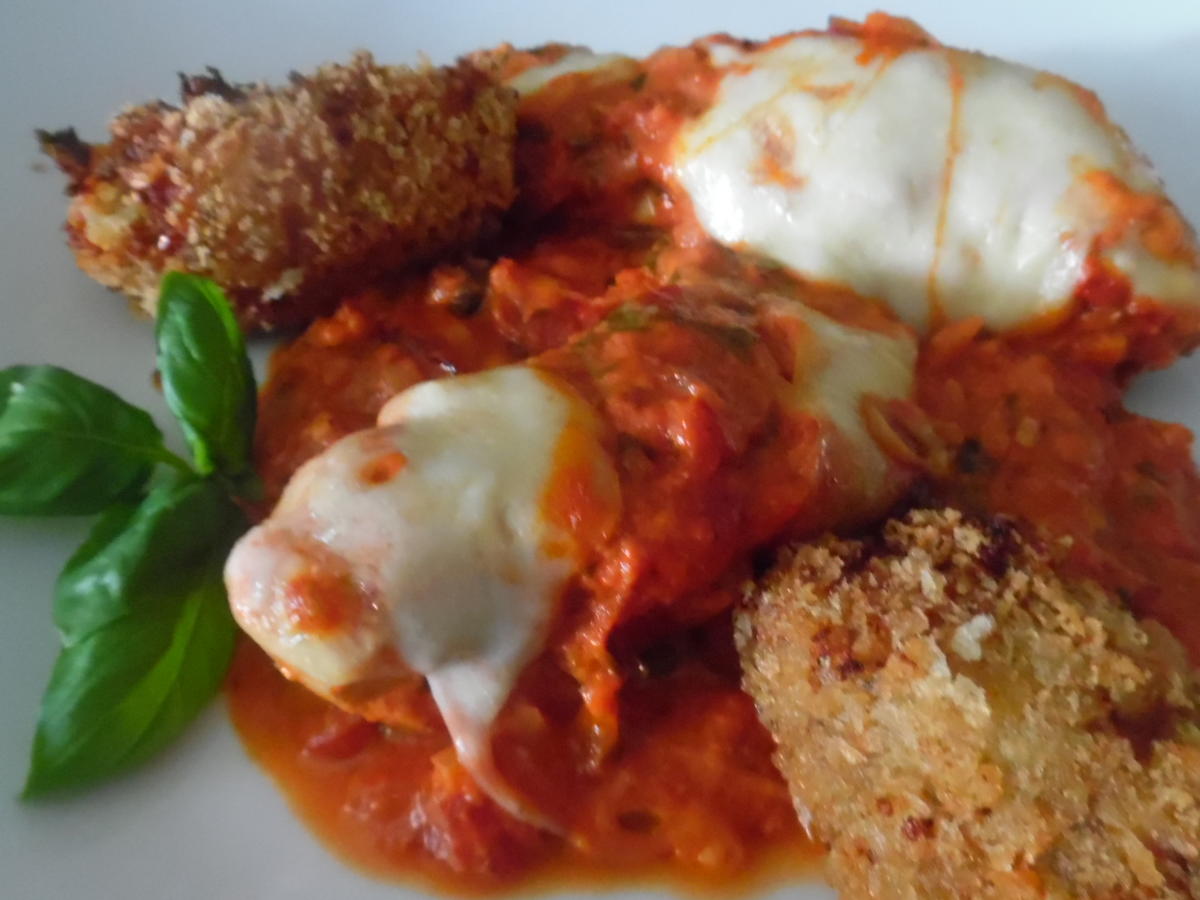 Hühnerbrust Filet Caprese - einfach - von barbara62