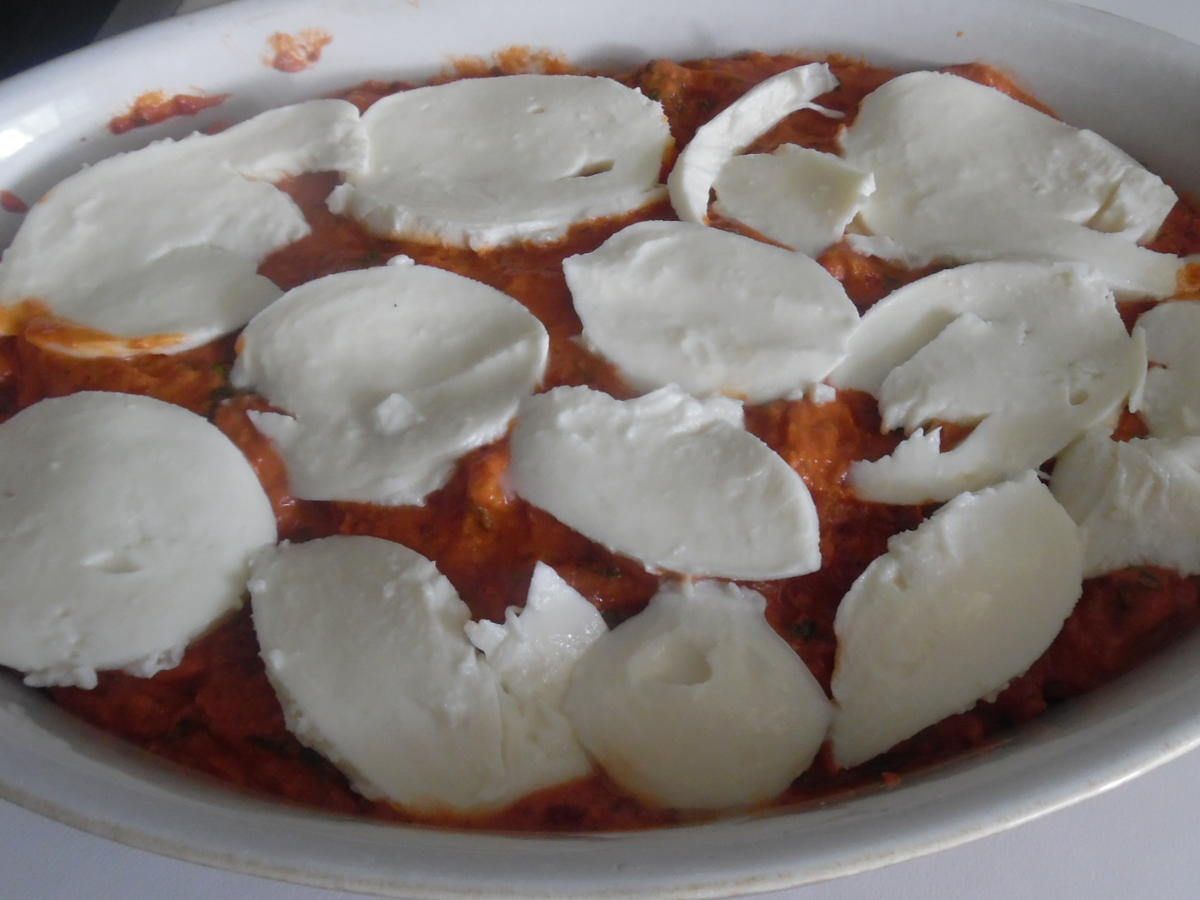 Hühnerbrust Filet Caprese - einfach - von barbara62