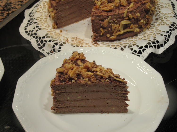 Backen: Cremetorte Pischinger Art - einfach - von lunapiena