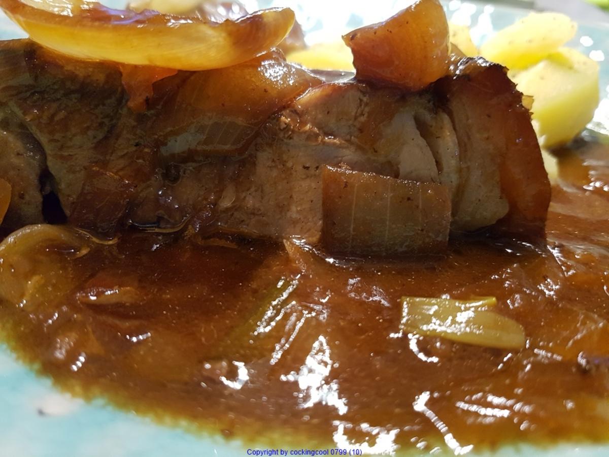 Haxe mit Zwiebelsosse - einfach - von cockingcool