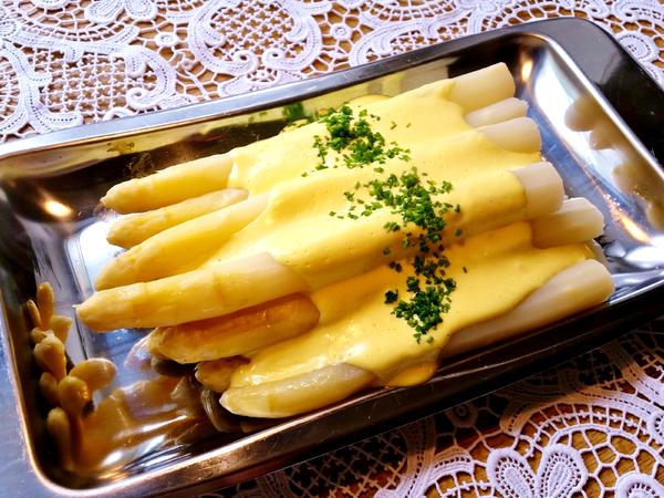 Spargel mit Soße Hollandaise - einfach - von mimi