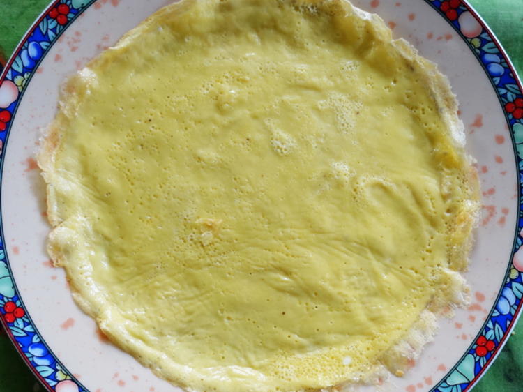 Gefüllte, frittierte Omeletten Zui Zha Su Juan - von Antareja