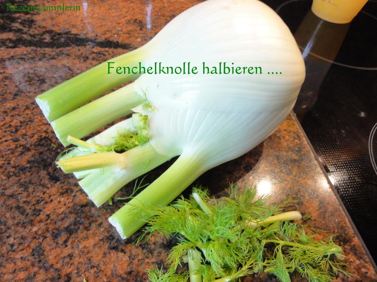 Fisch: SKREI ~ FILET Winterkabeljau auf FENCHELSALAT - einfach - von ...