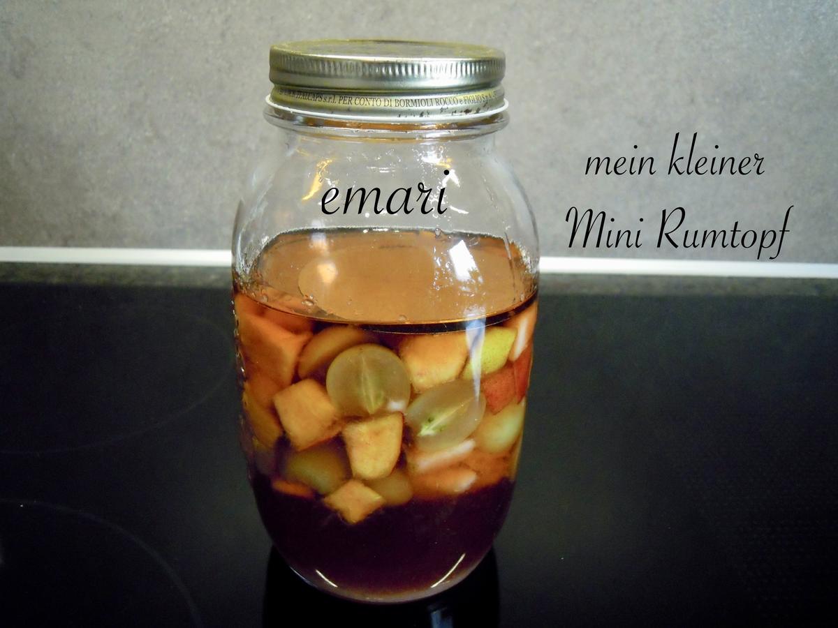 Rumtopf meine Mini Version - einfach - von emari