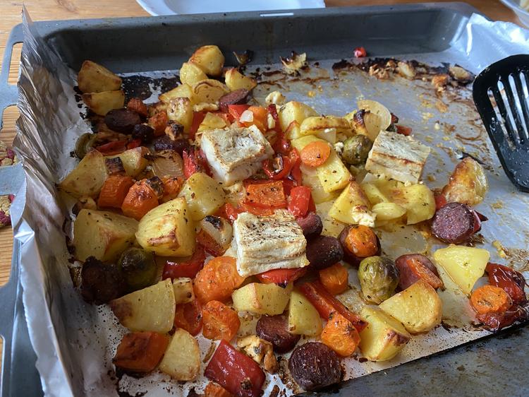 Buntes Ofenblech - einfach - von javavina