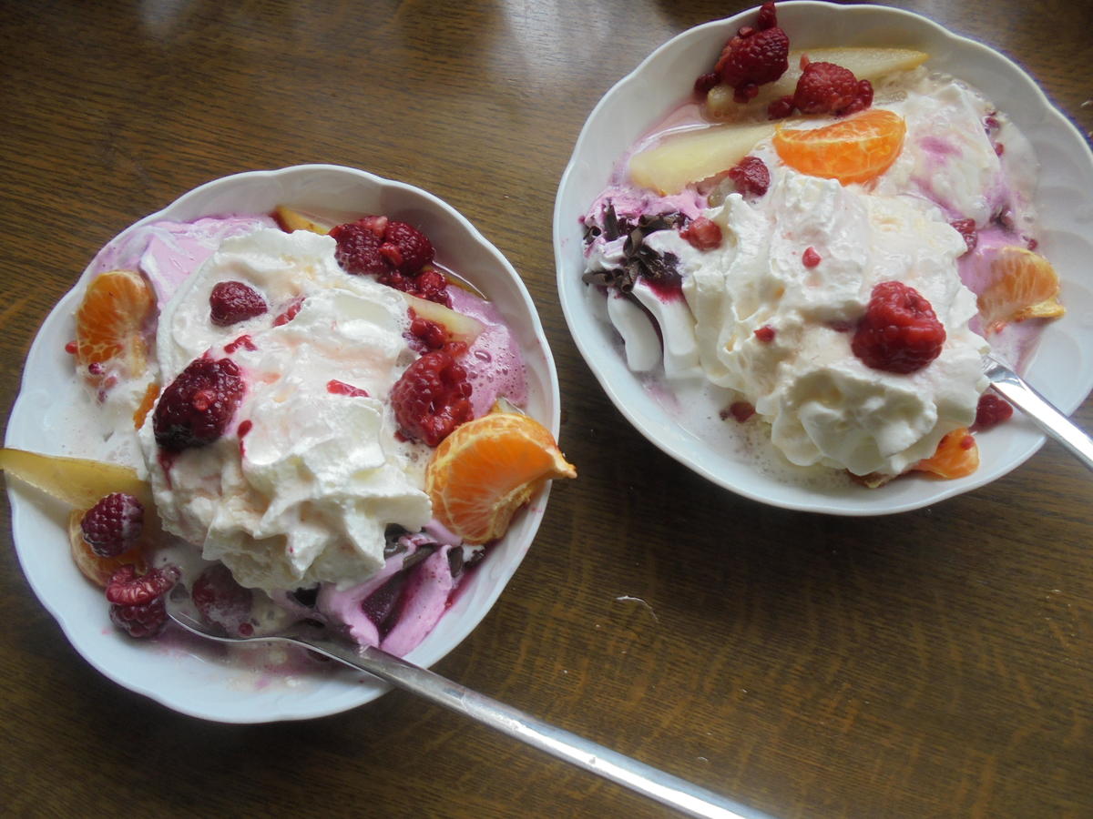 Birne Helene Eis Dessert - von Kochecke48