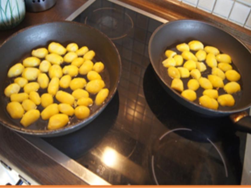 Presssack rot und weiß mit Bratkartoffel Drillingen und TARTASKA OMACKA ...