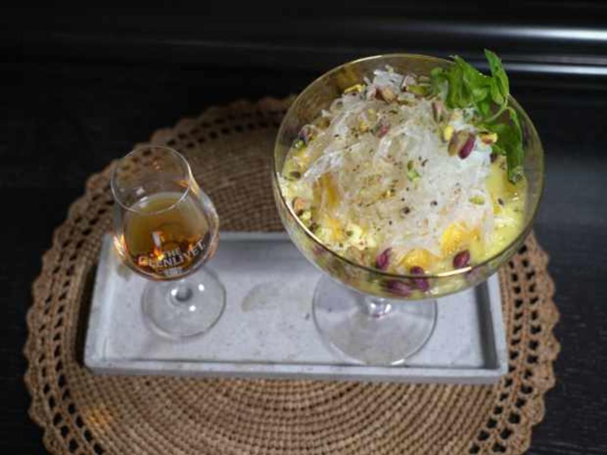 Faloodeh (Persisches Halb-Gefrorenes Dessert) - Rezept - kochbar.de